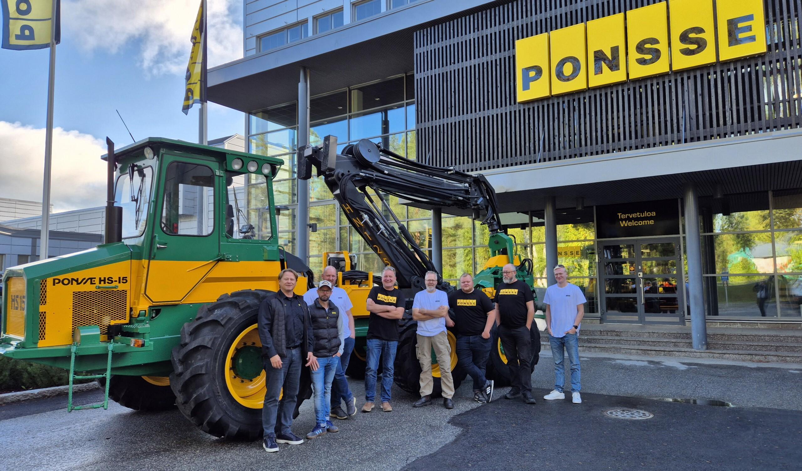 Jokri AB and Ponsse – 30 years of cooperation - Ponsse News